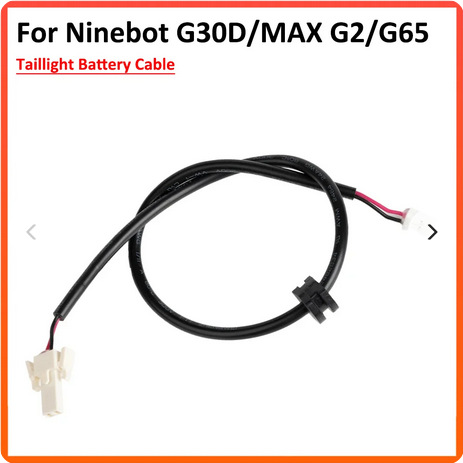 Ninebot MAX G30D G2 G65 Rücklicht Kabel zum BMS Controller Rear Fender ...