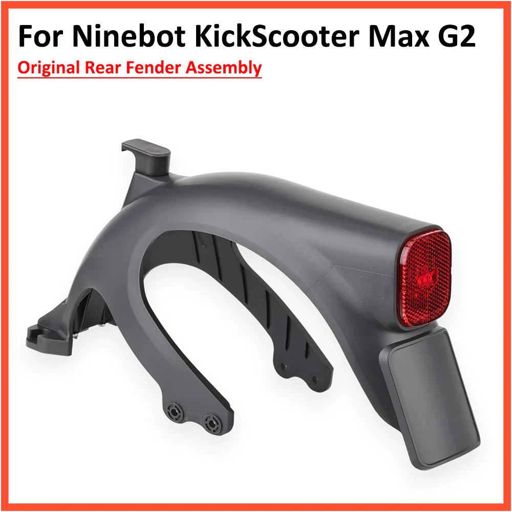 Original Ninebot G2 Max G65 Kotflügel mit Licht Kennzeichen Halter Rear ...